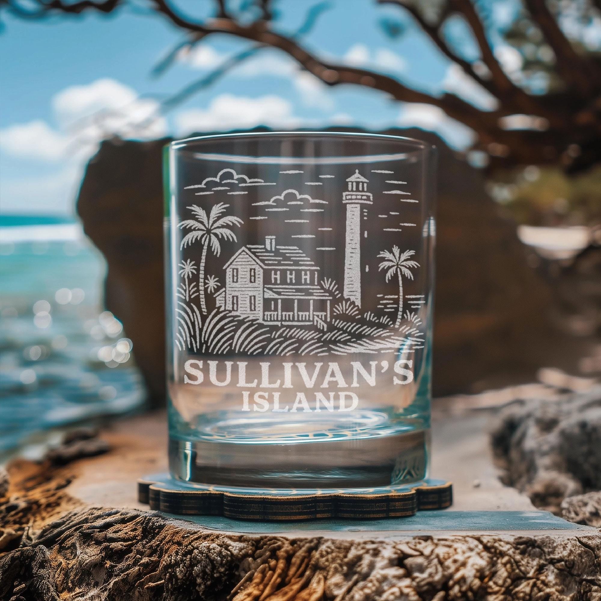 Sullivan’s Island South Carolina Glass – Benoit's Design Co.