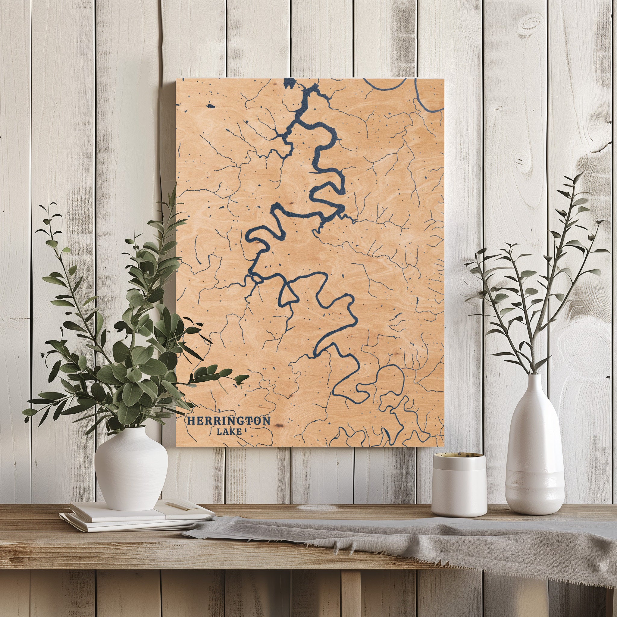 Herrington Lake, Kentucky Lake Map – Benoit's Design Co.