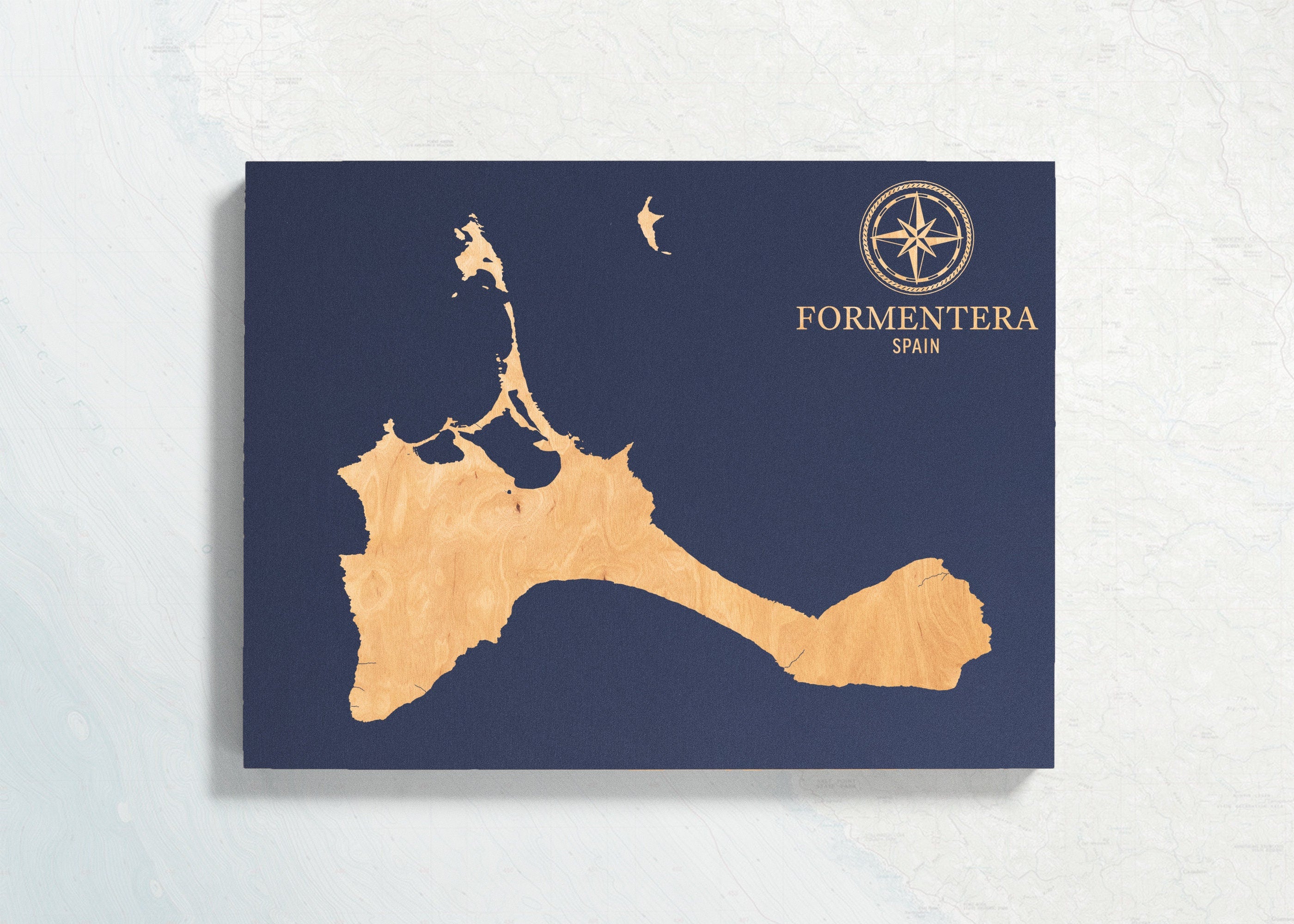 Formentera, Spain Map – Benoit's Design Co.