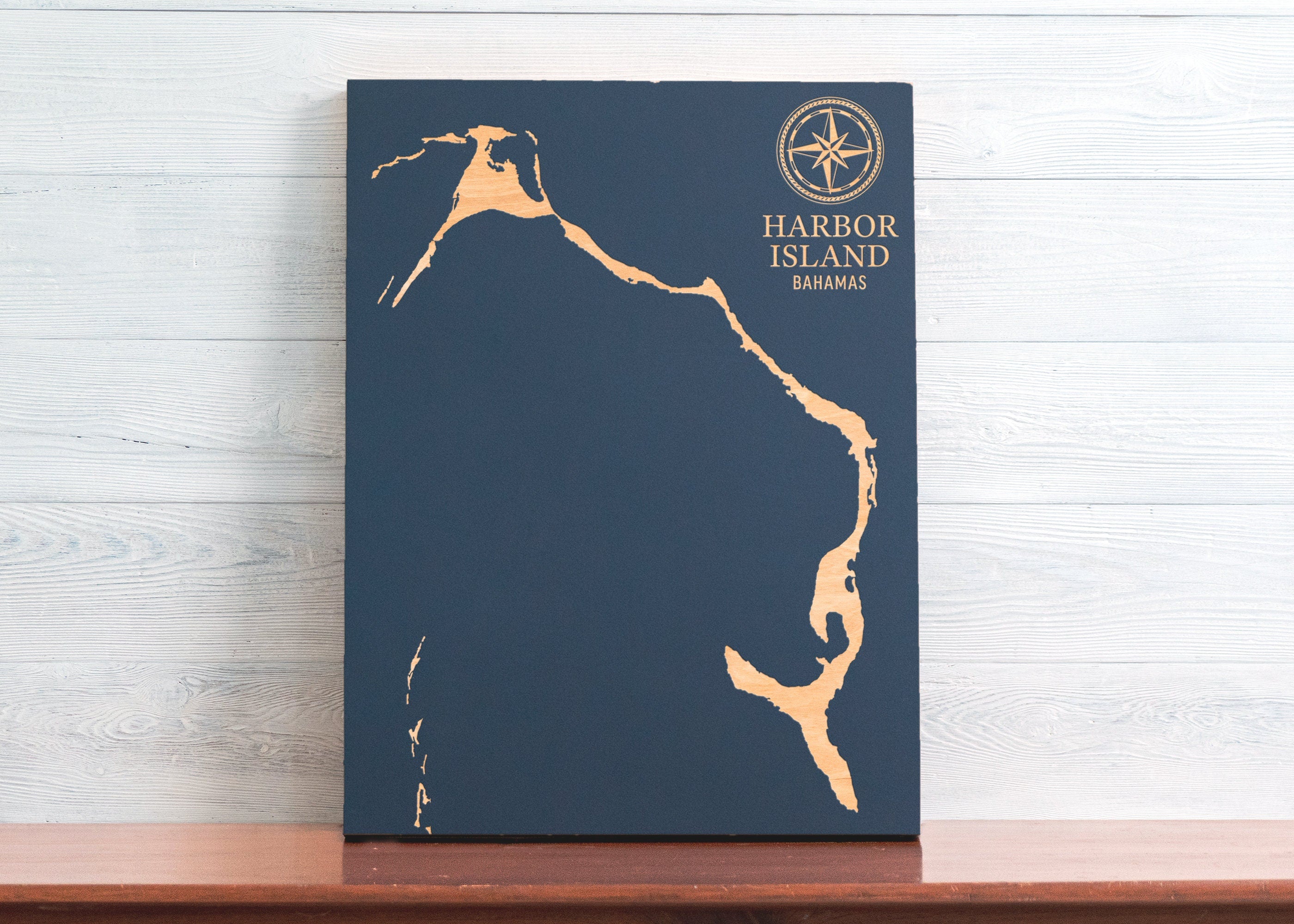 Harbor Island, Bahamas Map – Benoit's Design Co.