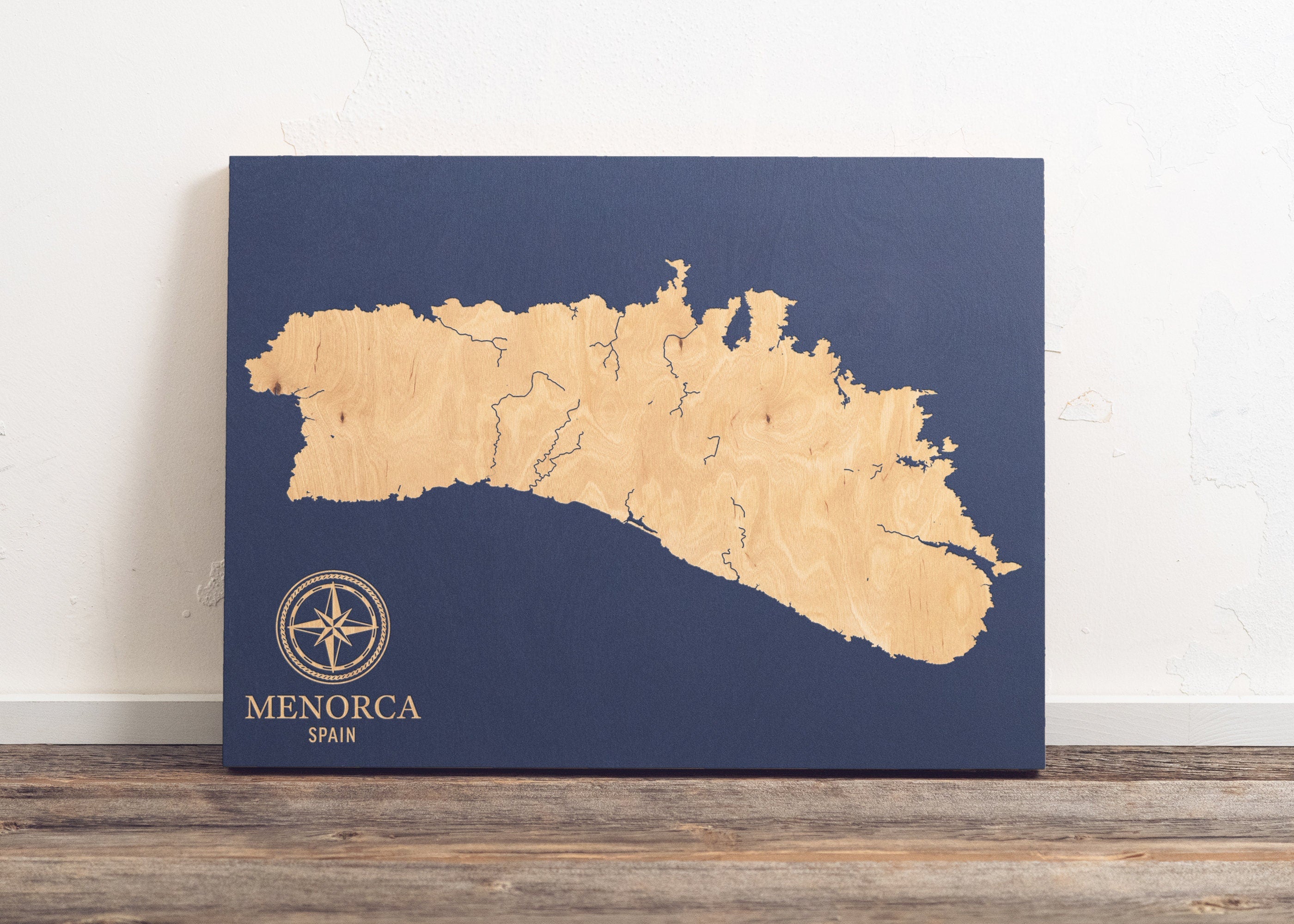 Menorca, Spain Map – Benoit's Design Co.