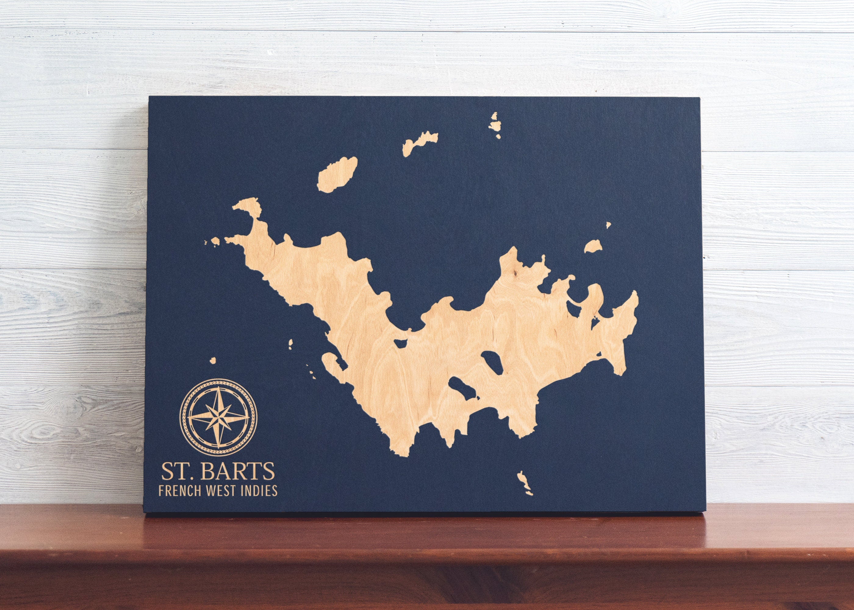 St. Barts Map – Benoit's Design Co.